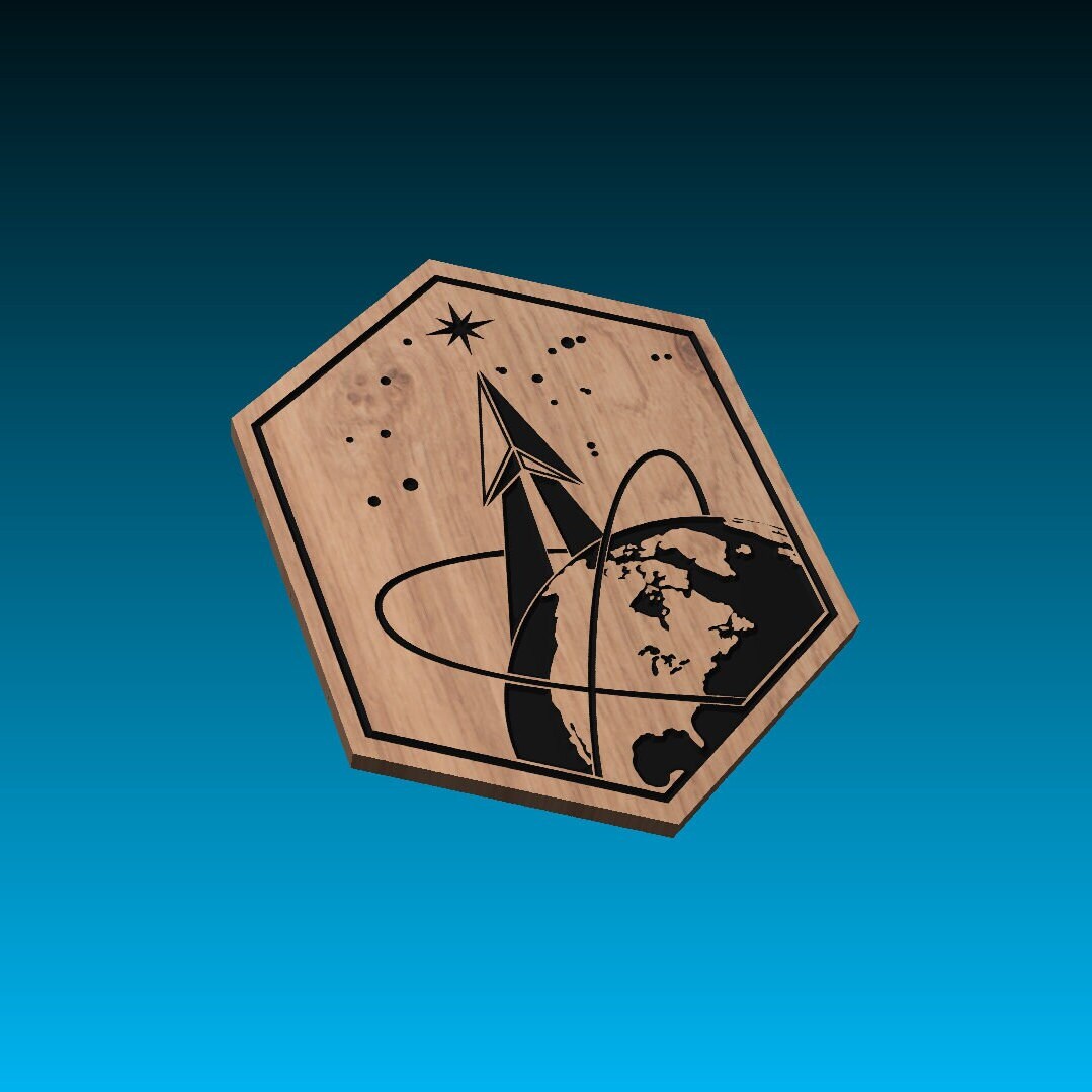 Space Base Delta 2 Garrison Patch Logo Military SVG File for - Etsy