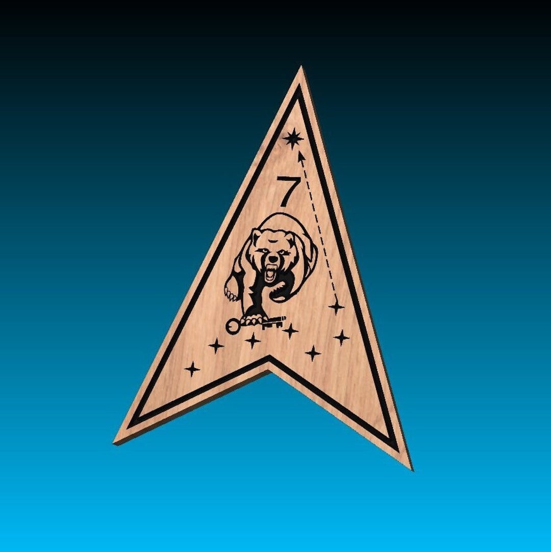 Space Force Delta 7 Command Patch Military SVG File for - Etsy