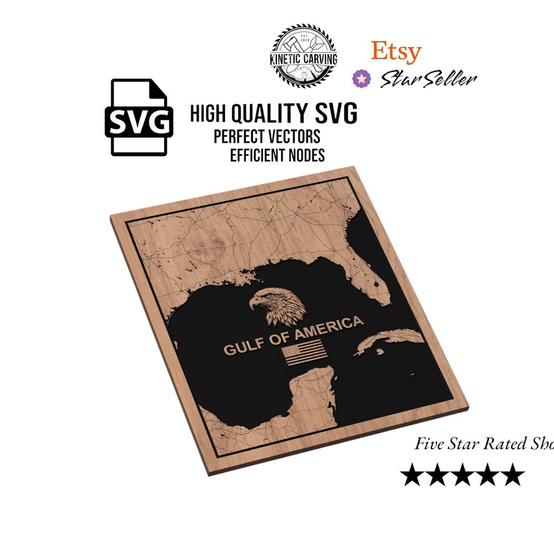 Gulf of America Svg - Etsy