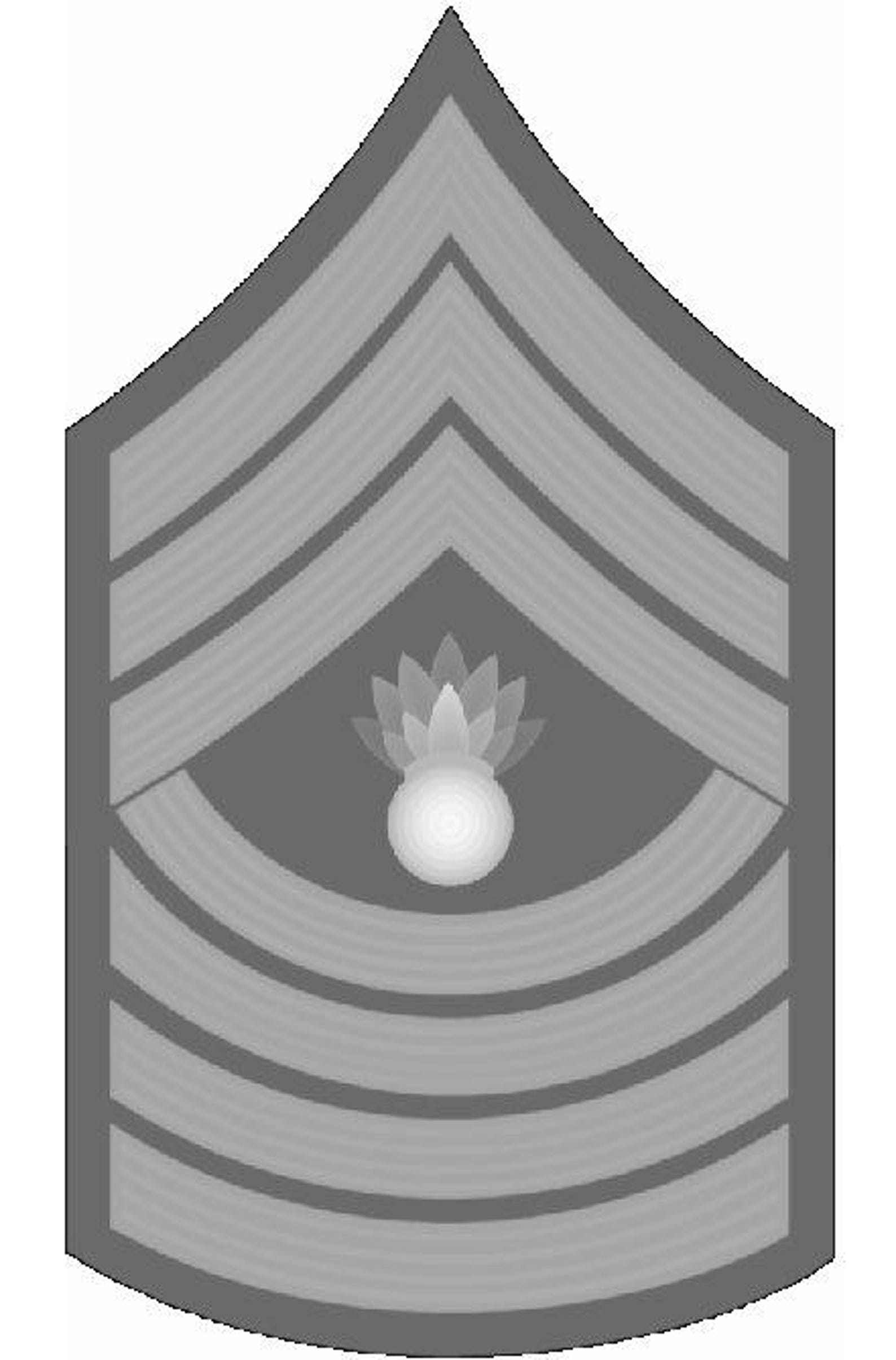 Master Gunnery Sergeant (mgysgt) E-9 Rank STL | 3D CNC Carving File ...