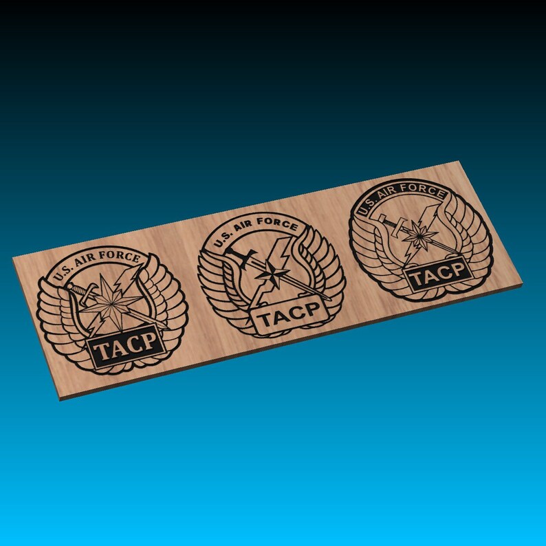 Tactical Air Control Party TACP Air Force Patches three Versions ...