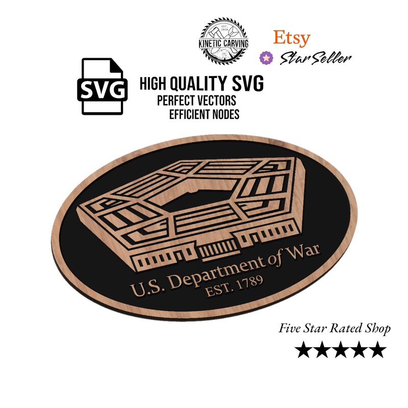 Pentagon Usa - Etsy