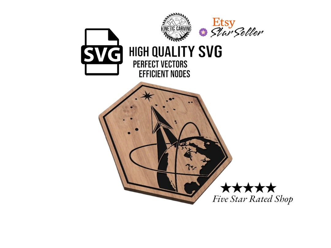 Space Base Delta 2 Garrison Patch Logo Military SVG File for ...