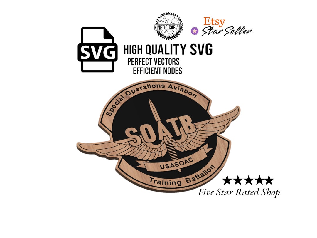 Special Operations Aviation Training Battalion (SOATB) Patch Logo ...