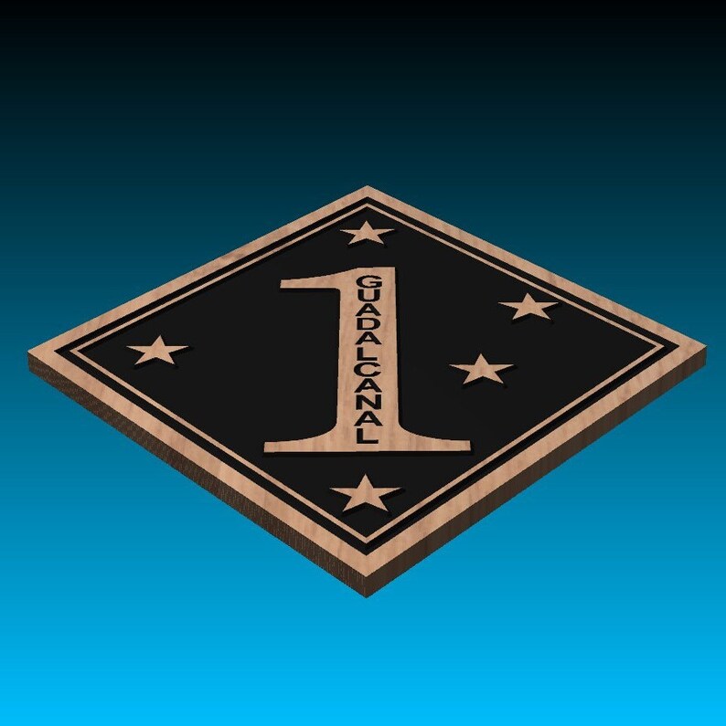 United States Marine Corps USMC 1st Marine Division Patch Military SVG ...