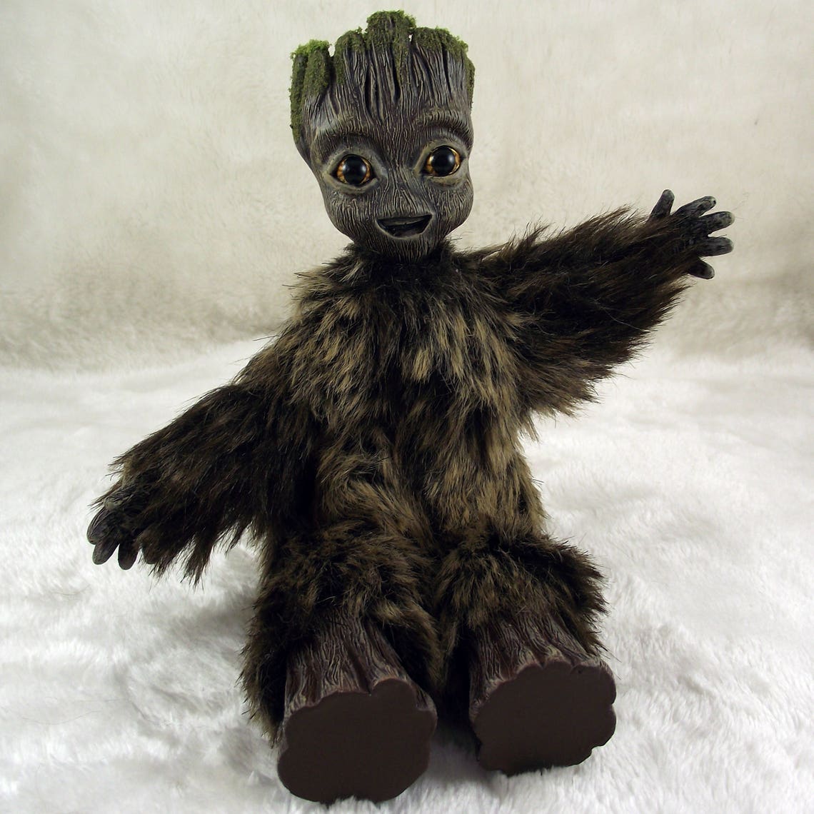 FREE SHIPPING Baby Groot Plush Art Doll From Guardians of the - Etsy