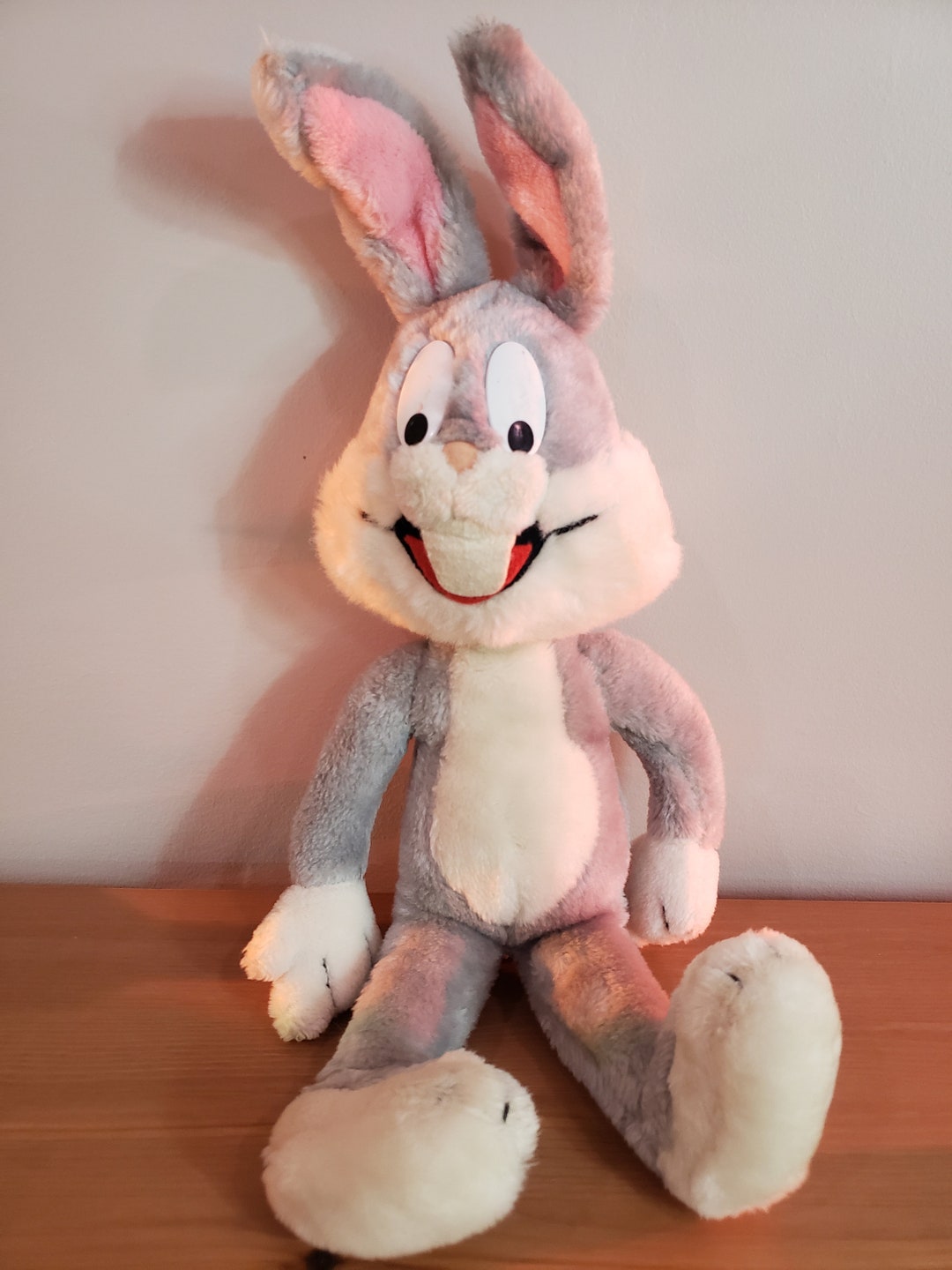 1970's Vintage Bugs Bunny Plush 20 by Mighty Star Montreal - Etsy