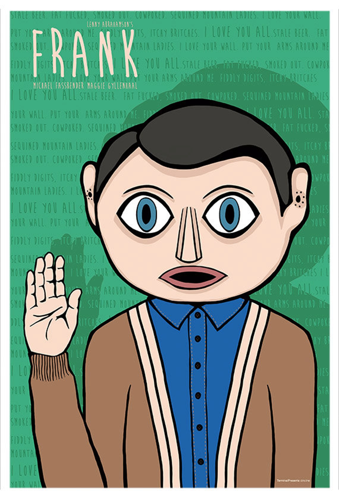 Frank Alternative Movie Poster Original Illustration - Etsy