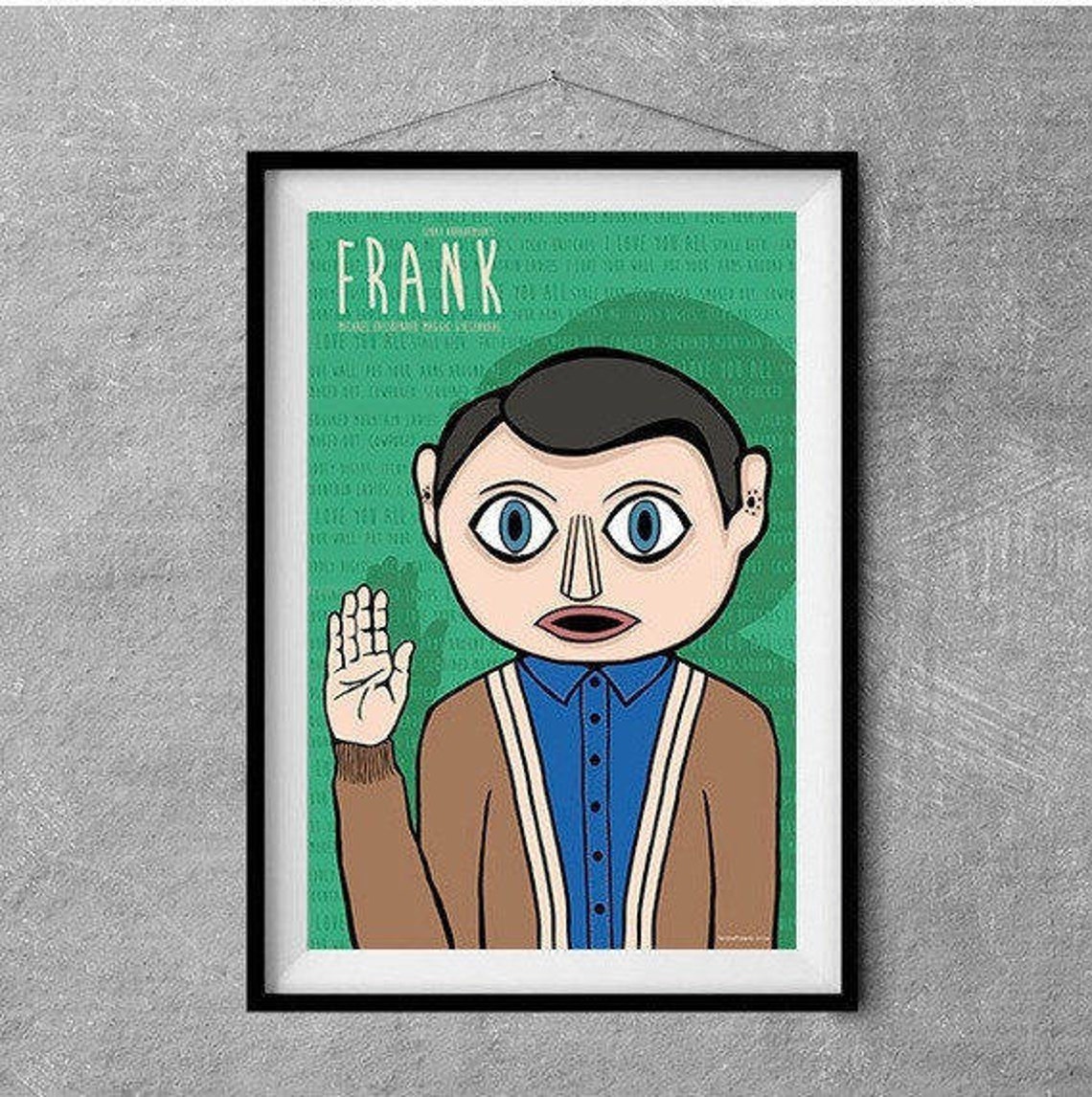 Frank Alternative Movie Poster Original Illustration - Etsy