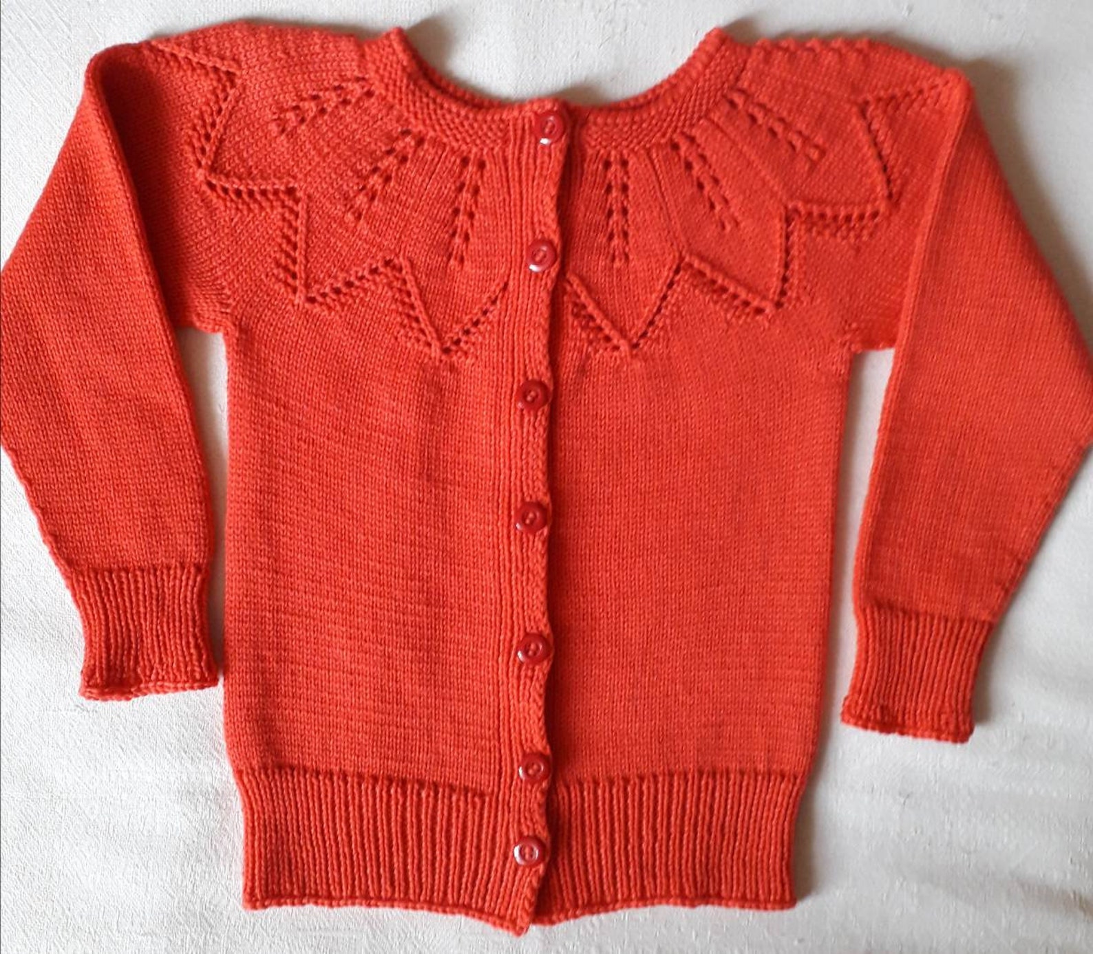 Knit Jacket Girls Cardigan Girls Knitwear Merino Wool Jacket Girls ...