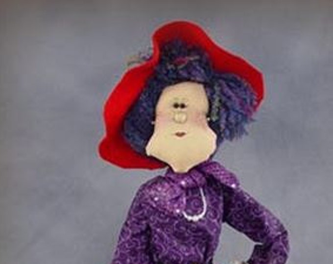Ruby Red Hat Doll PATTERN - Etsy