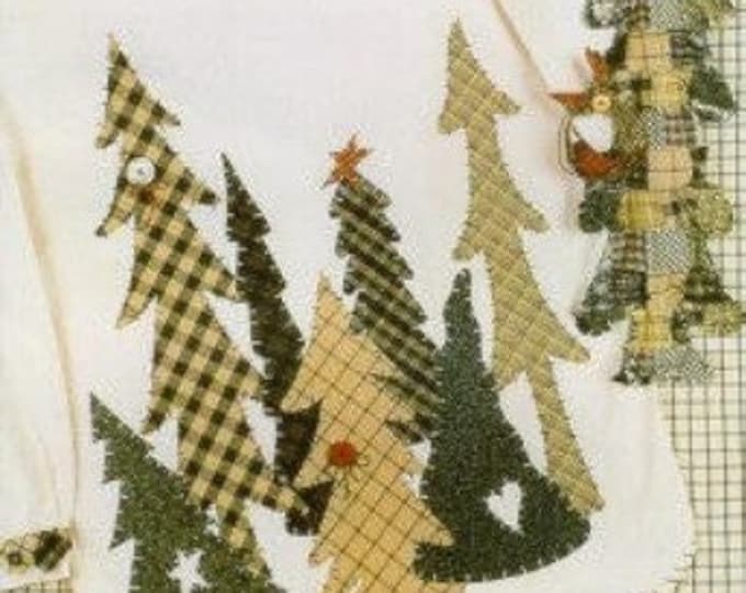 The Family Trees ~ Applique PATTERN KS184 - Etsy