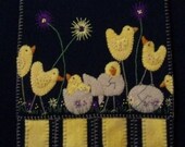 Spring Hatchings Wool Applique PATTERN CP110 - Etsy