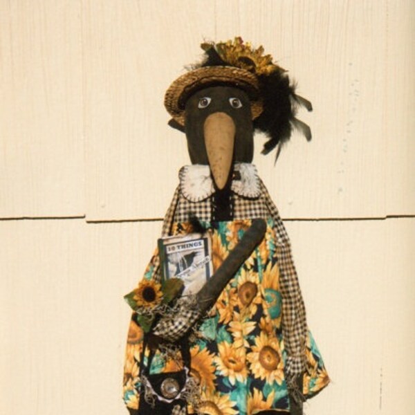 Primitive Crow - Etsy