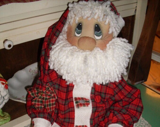 Patches Santa whimsical Santa PATTERN KCP121 - Etsy