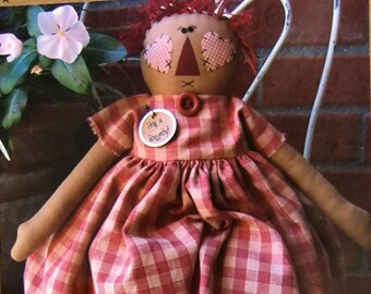 Raggedy Rag Doll - Etsy