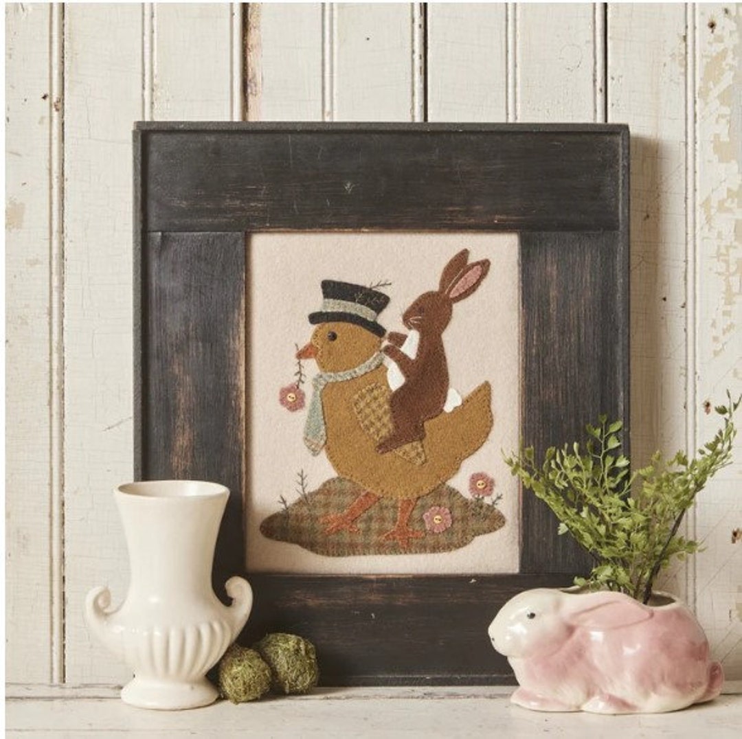 Mr. Chick & Peter C ~ Applique PATTERN BMB1495 - Etsy