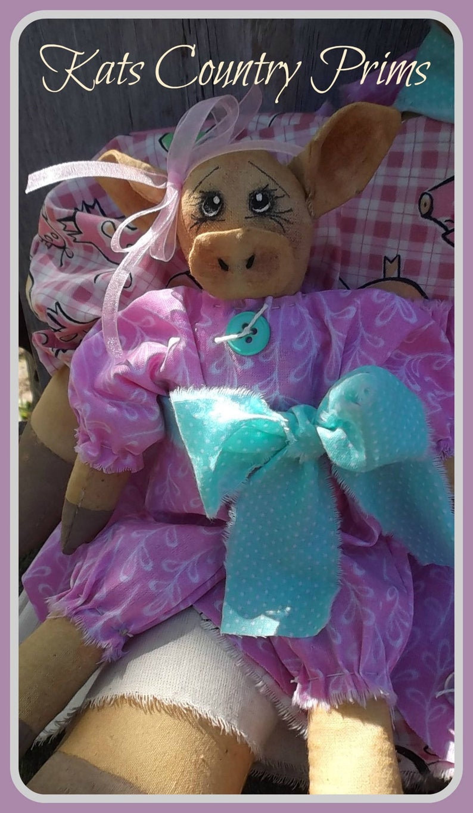 Prissy & Pork Doll PATTERN KCP175 - Etsy