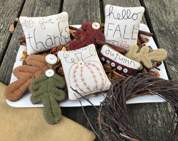 Hello Fall Bowl Filler PATTERN WSD1704 - Etsy