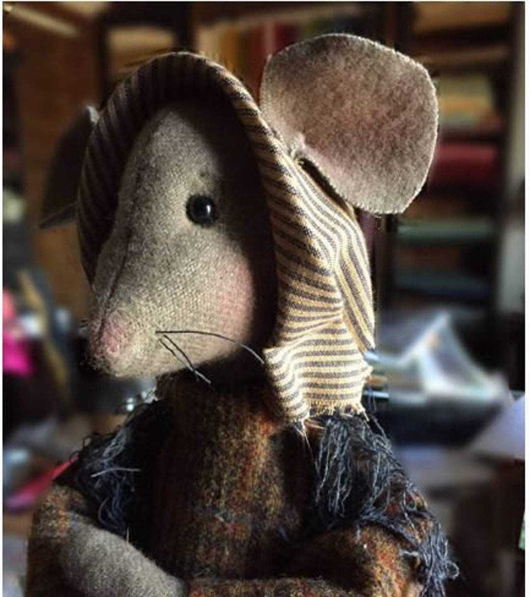 Vivian - Whimsical Mouse PATTERN - SNS - Etsy