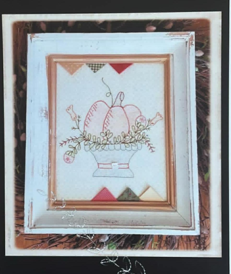 Pumpkin Blooms ~ Embroidery PATTERN PC1914 - Etsy
