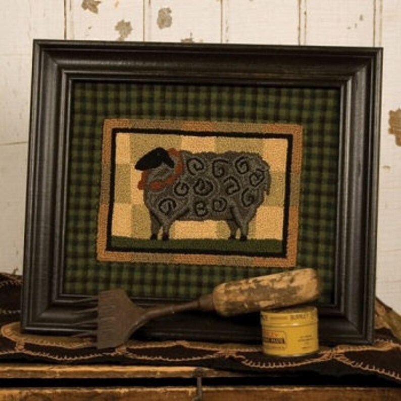 Grand Champion Primitive Punchneedle PATTERN TTB653 | Etsy