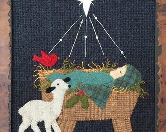 Nativity Applique - Etsy
