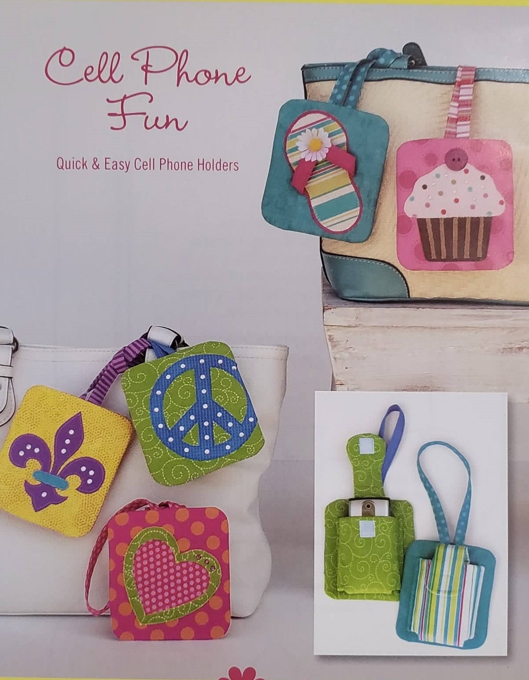 Cell Phone Fun - Phone Holder PATTERN -CG147 - Etsy