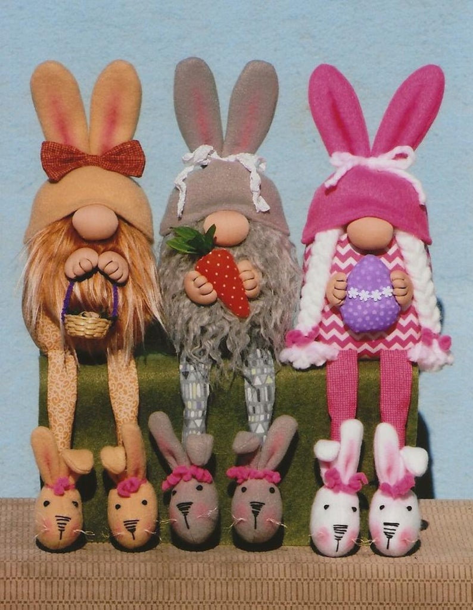 Bunny Gnomes PATTERN HHF509 - Etsy