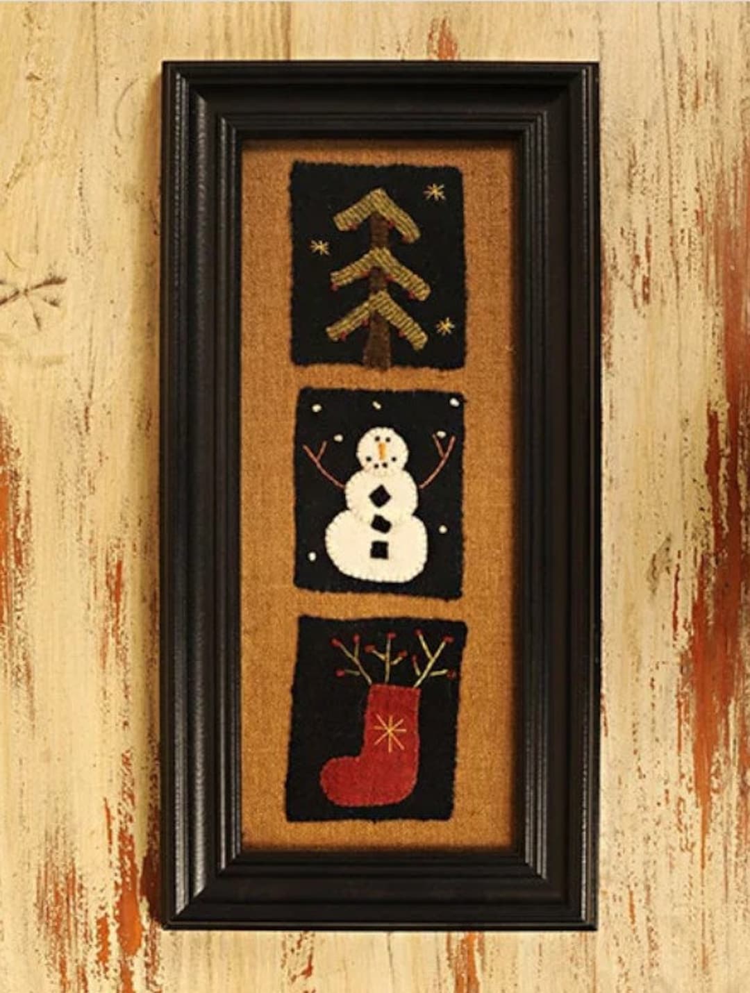 Woodland Winter ~ Wool Applique PATTERN BPJ303 - Etsy