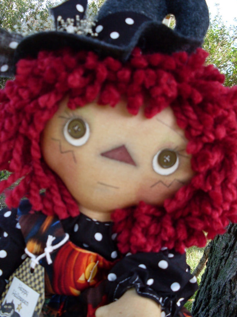 Witchie Annie Primitive Witch PATTERN KCP119 - Etsy