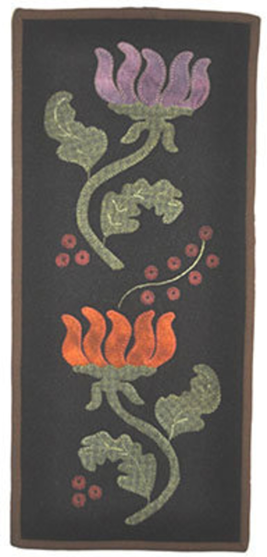 Autumn Beauties - Wool Applique Table Runner PATTERN - Etsy