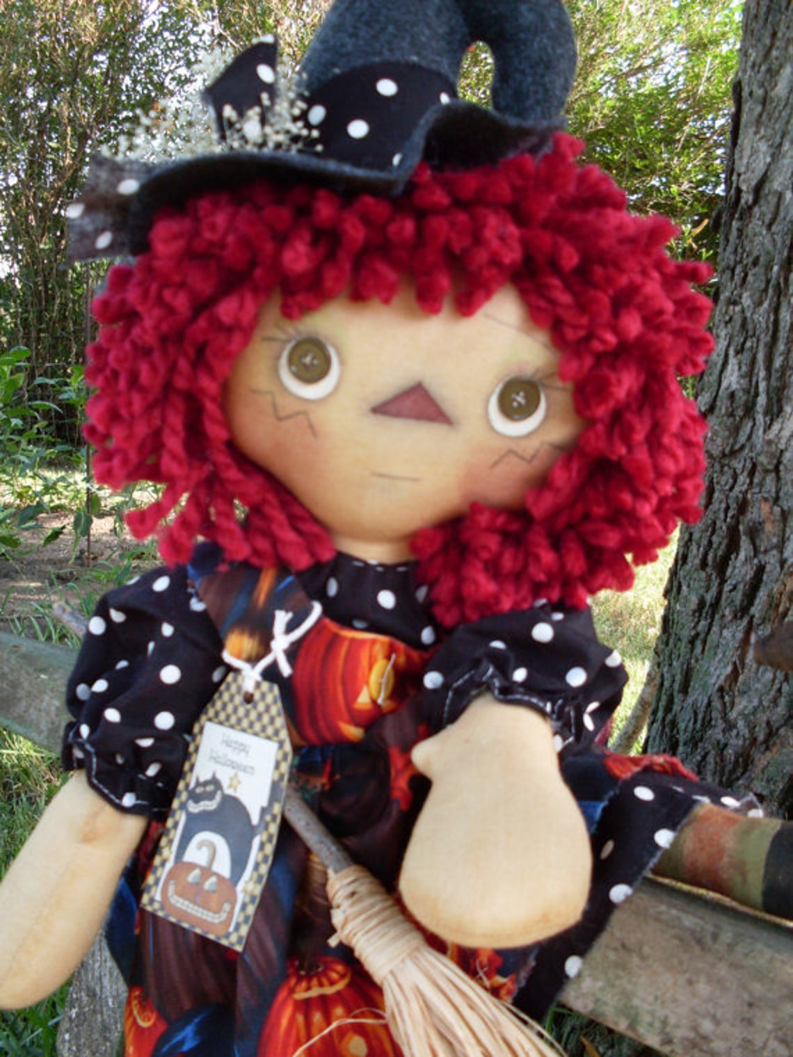 Witchie Annie Primitive Witch PATTERN KCP119 - Etsy
