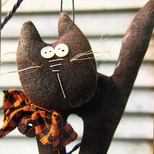 Primitive Cat Sewing Pattern - Etsy