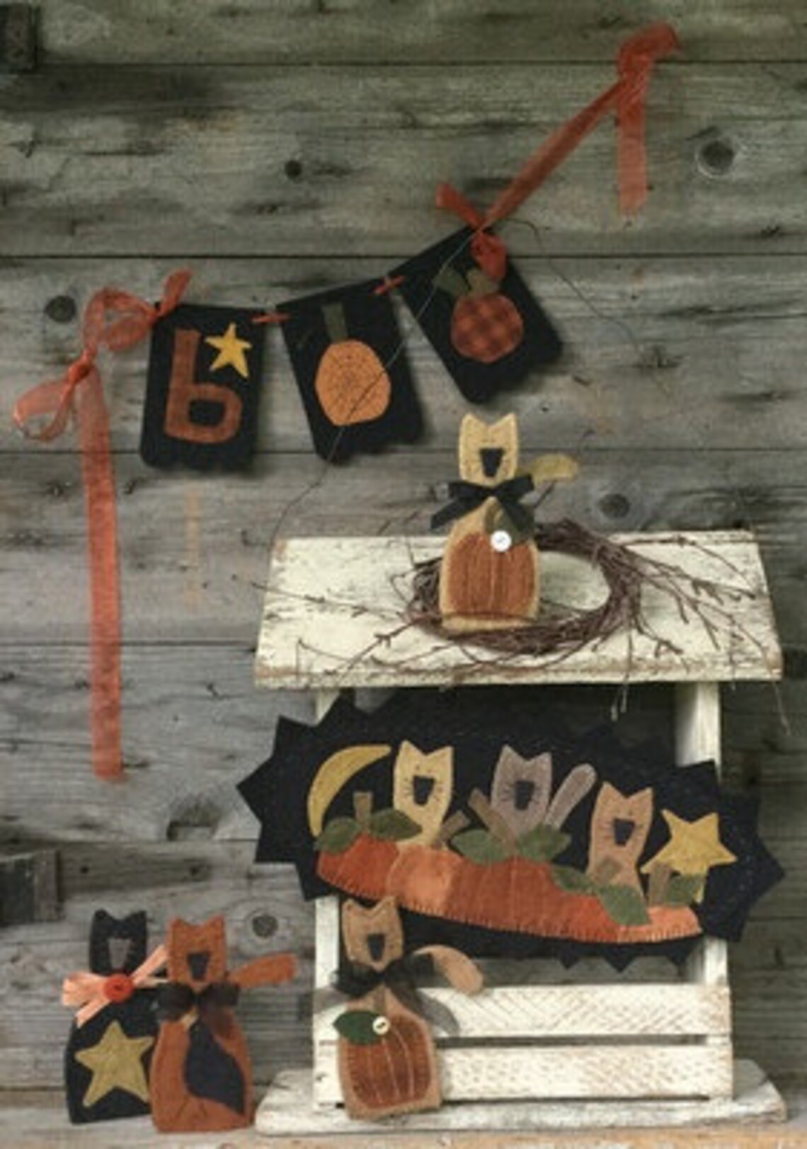 Cats in the Patch Primitive PATTERN WSD1604 - Etsy