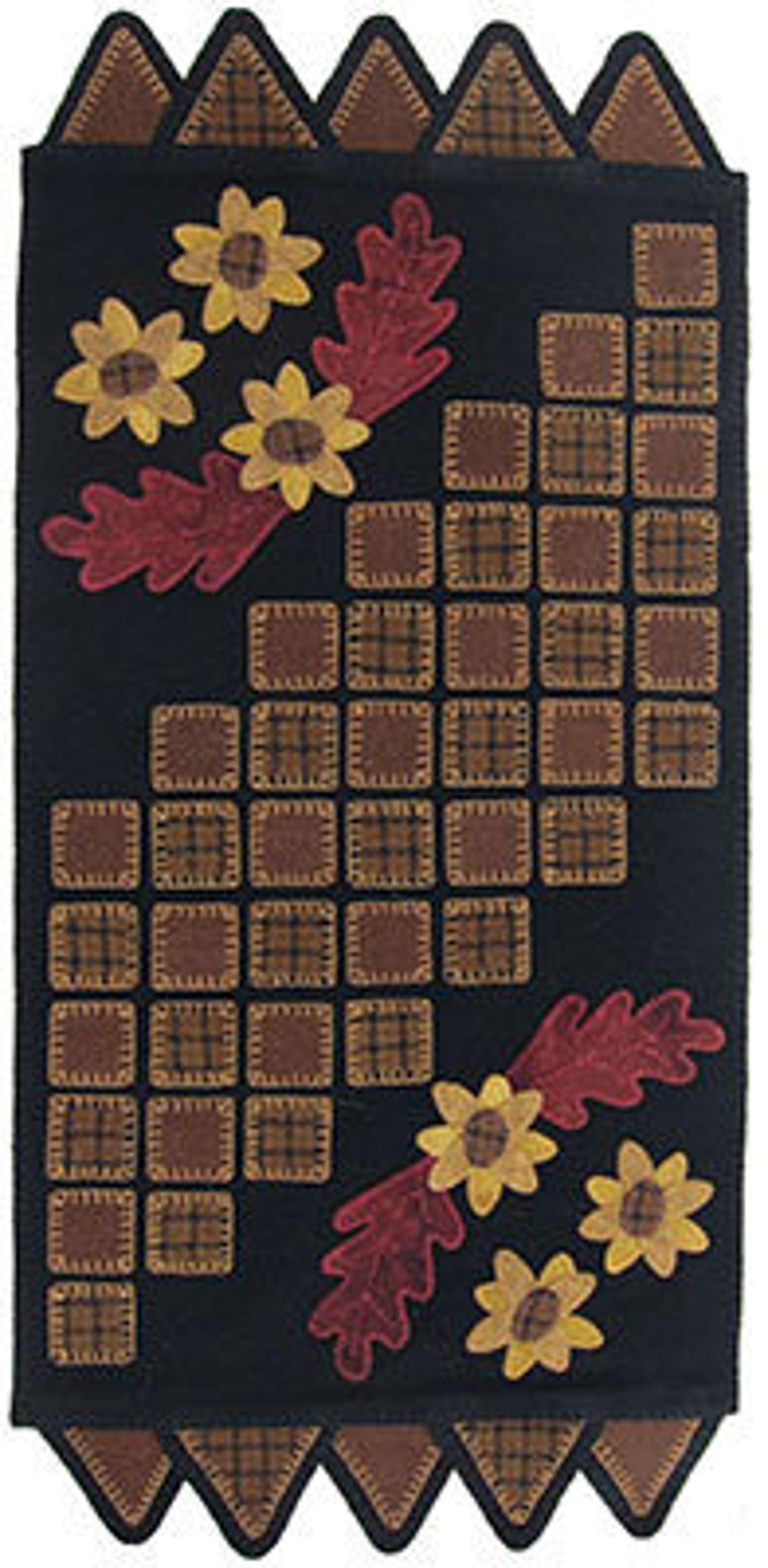 Sunflower Bouquet - Wool Applique PATTERN LAS523 - Etsy