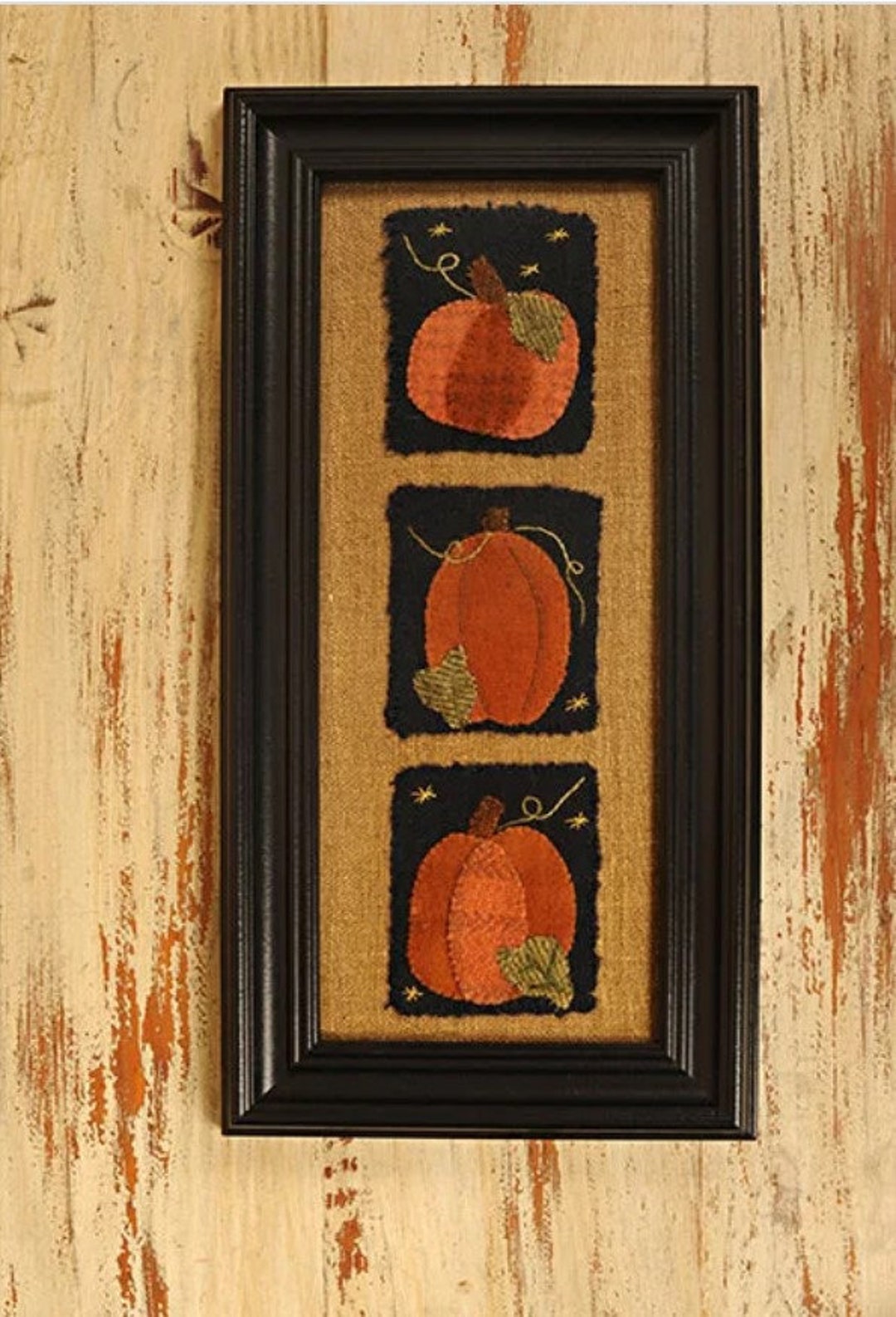 Punkin Seeds ~ Wool Applique PATTERN BPJ308 - Etsy