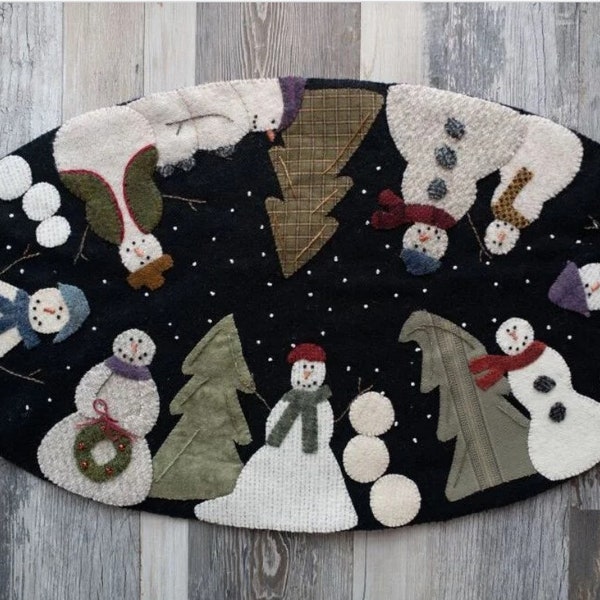 Penny Rug Kit - Etsy