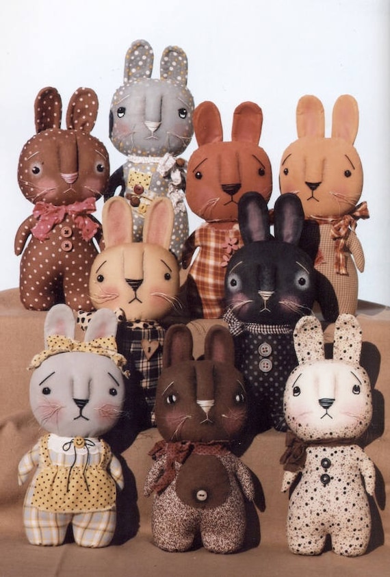 Home & Hobby Craft Supplies & Tools Primitive PATTERN Spring Line-Up ...