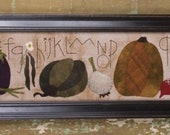 Alphabet Stew Wool Applique PATTERN TTB206 - Etsy