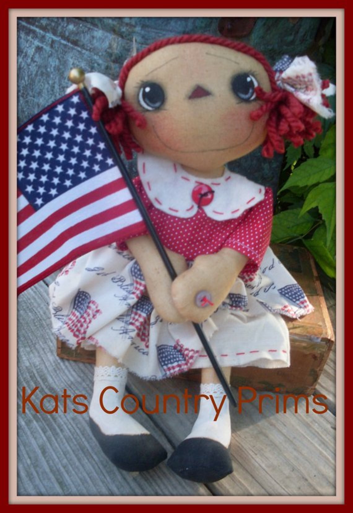 Patriotic Annie Whimsical Annie PATTERN KCP161 - Etsy