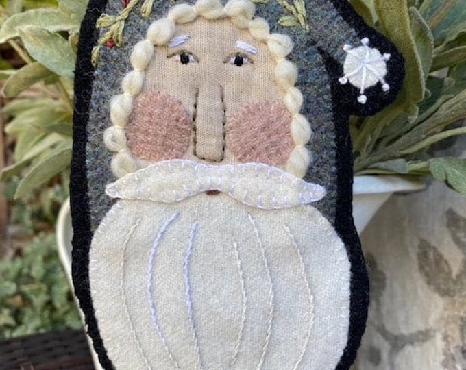 Olde World Santa Ornament PATTERN HTHORN - Etsy