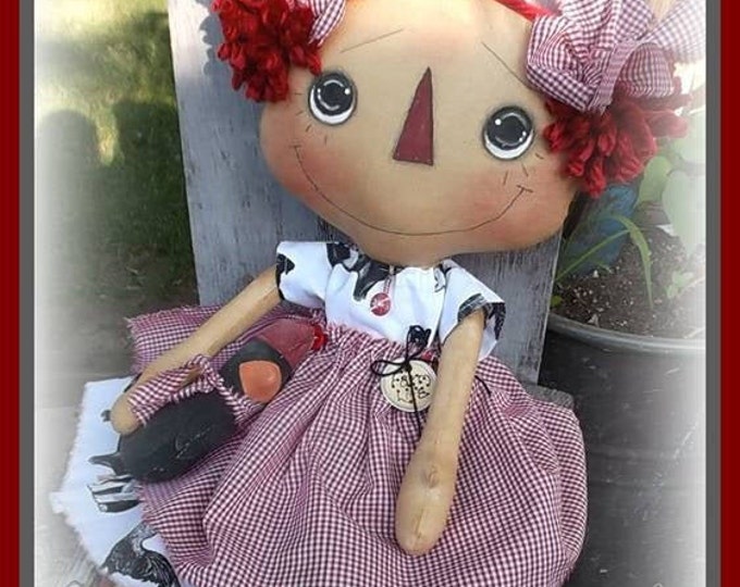 Farm Life - Primitive Cloth Doll PATTERN - KCP176 - Etsy
