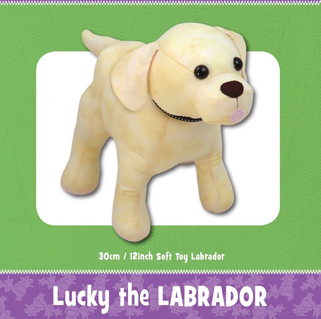 Lucky the Labrador Toy Dog PATTERN FF4774 - Etsy