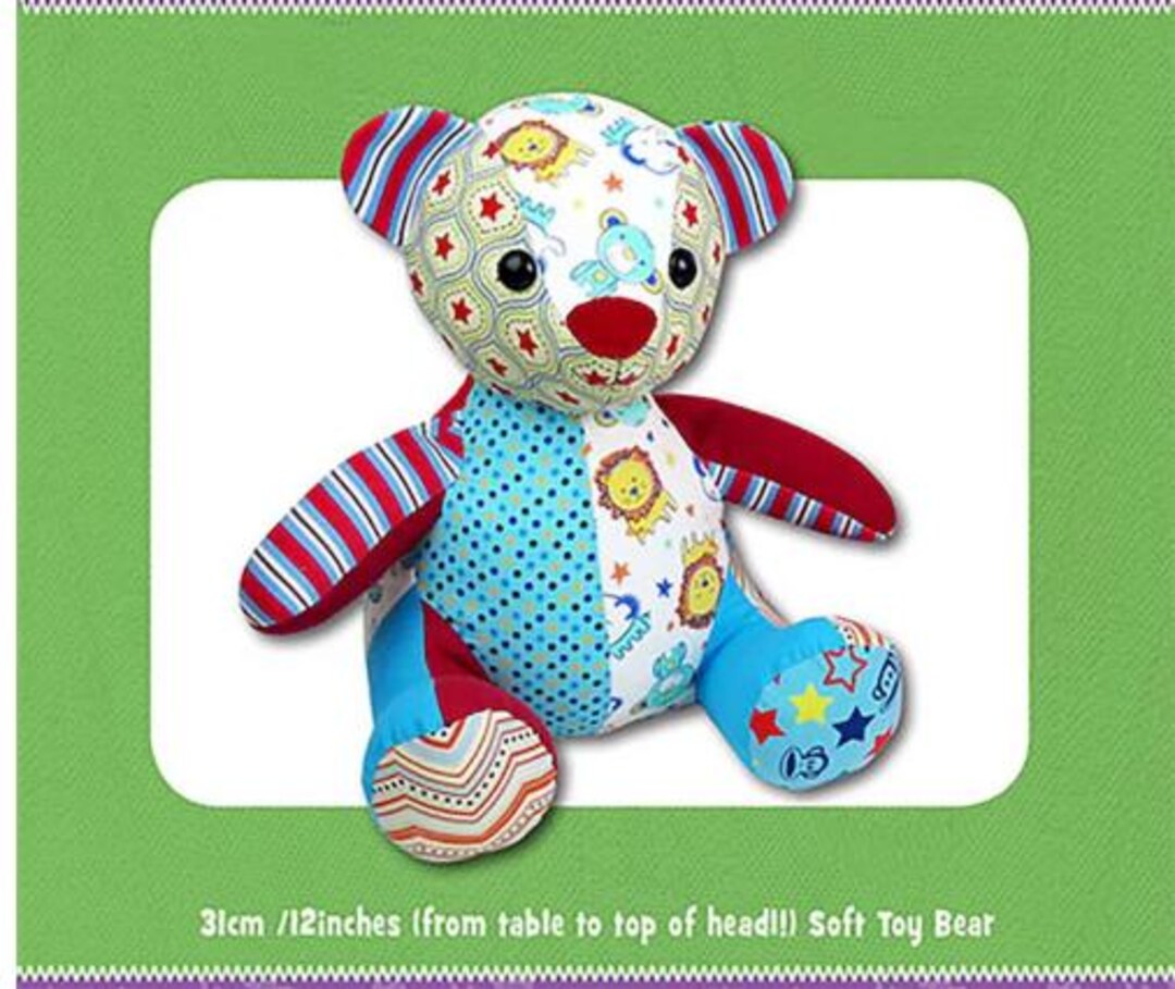 Melody Memory Bear ~ Whimsical Memory Bear PATTERN FF4644 - Etsy