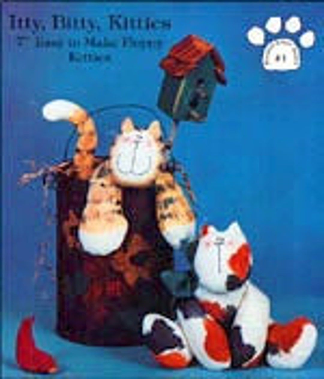 Itty, Bitty, Kitties Whimsical Cat PATTERN CG58 - Etsy