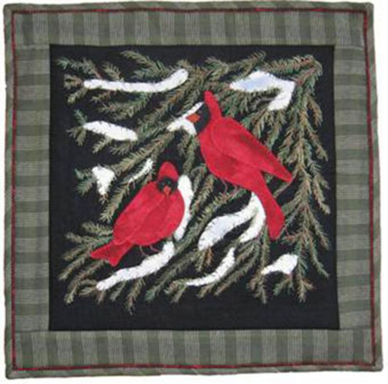 Evergreen Retreat Applique Wall Hanging PATTERN LAS452 - Etsy