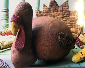 Primitive Turkey Pattern | Etsy