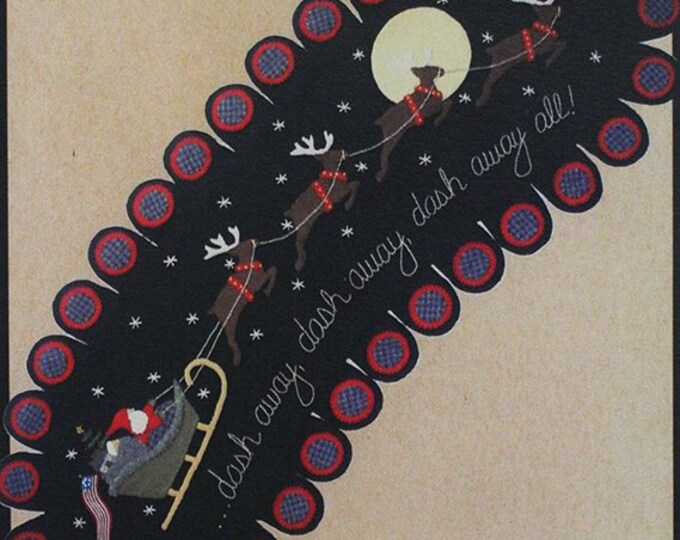 Dash Away, Dash Away, Dash Away All Runner PATTERN ANT101 - Etsy