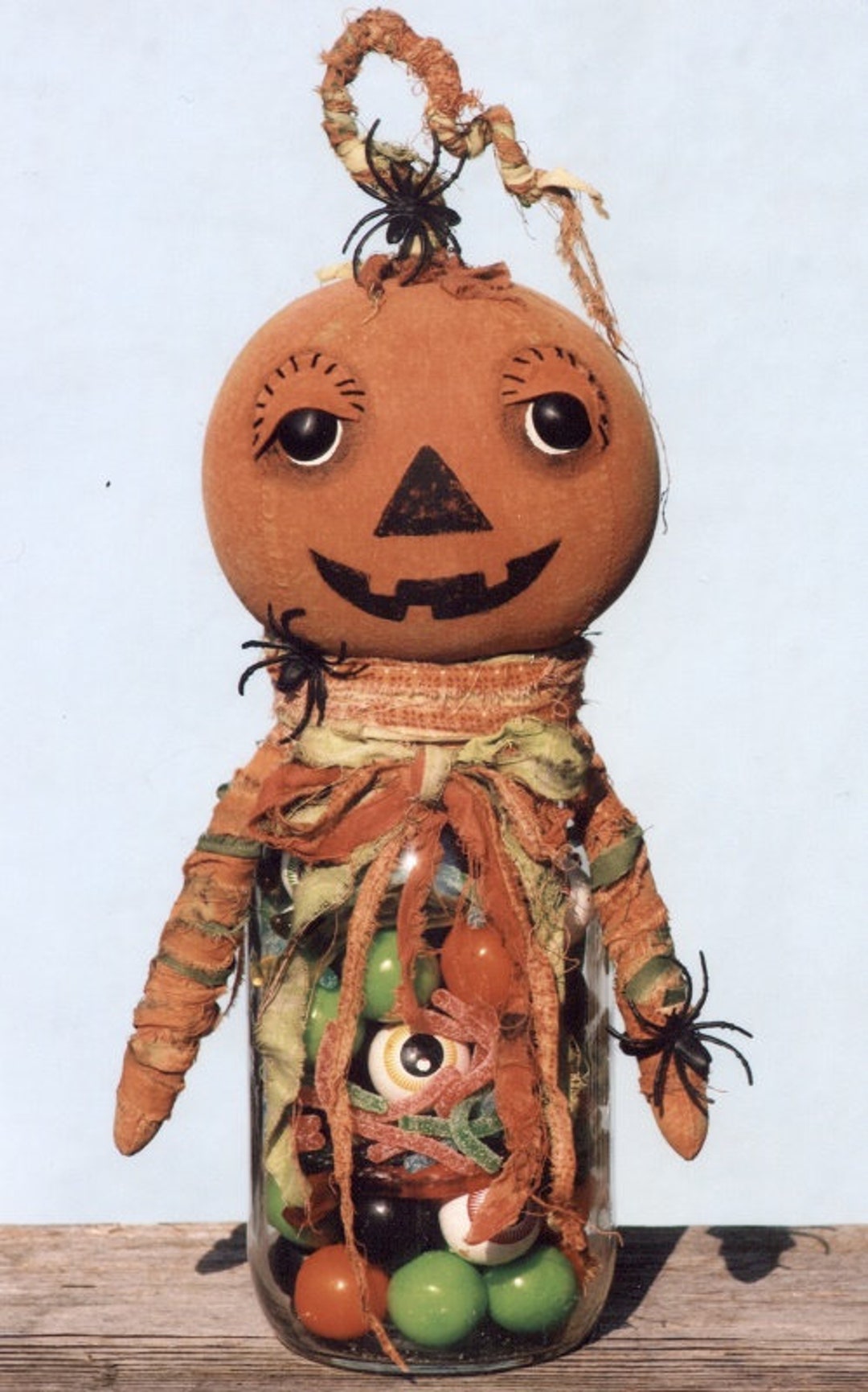 Creepy Petey Candy Container - PATTERN HHF424 - Etsy